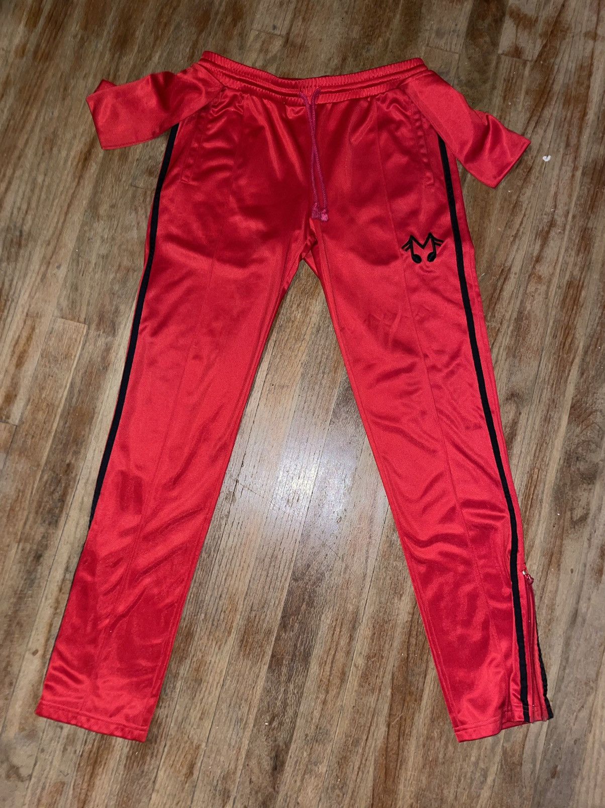 Midnight Studios Music Note Track Pants | Grailed