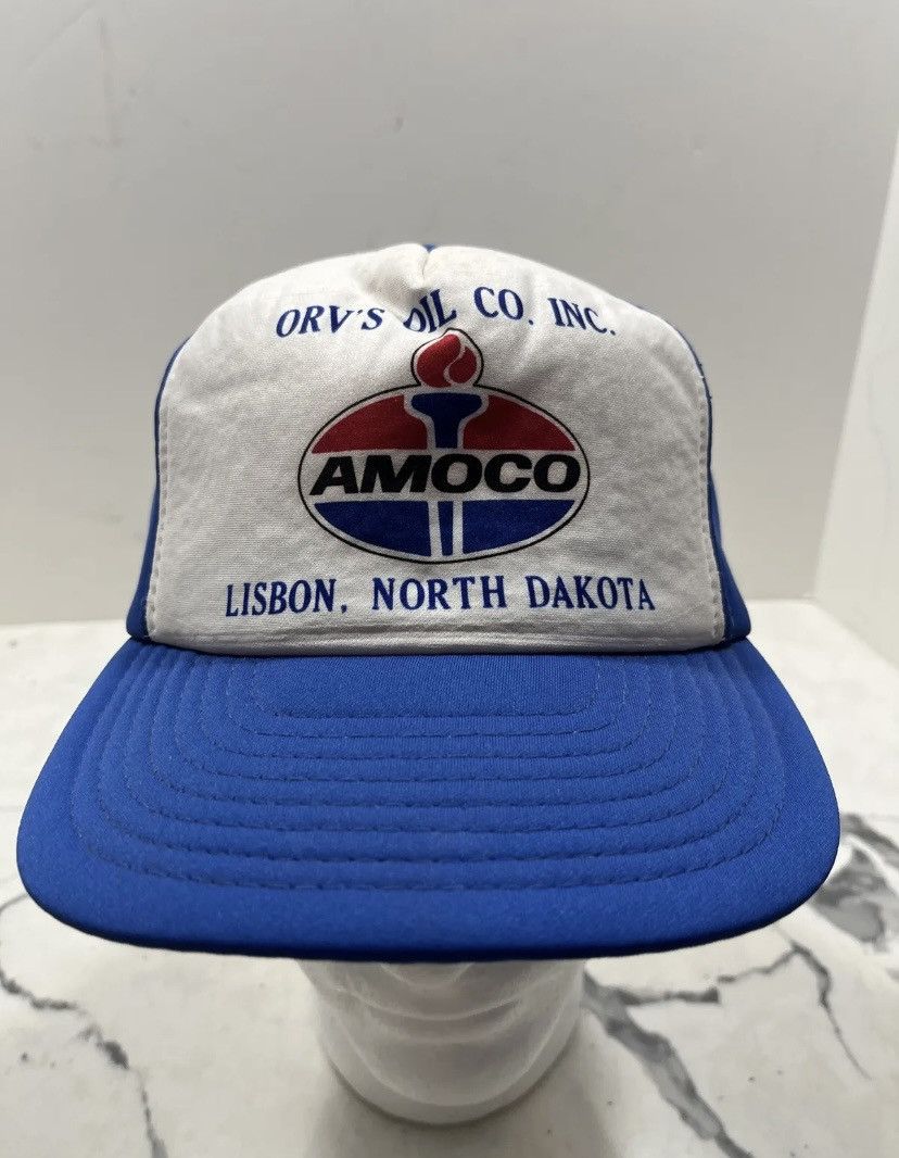 Vintage Vintage Amoco Advertising Snapback Hat | Grailed