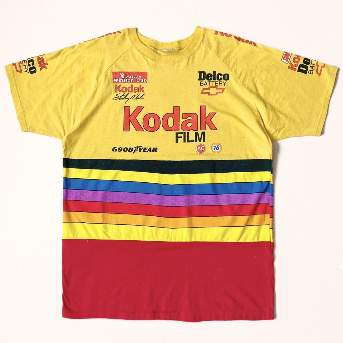 Vintage Vintage 90’s Kodak Film Racing NASCAR graphic tee | Grailed