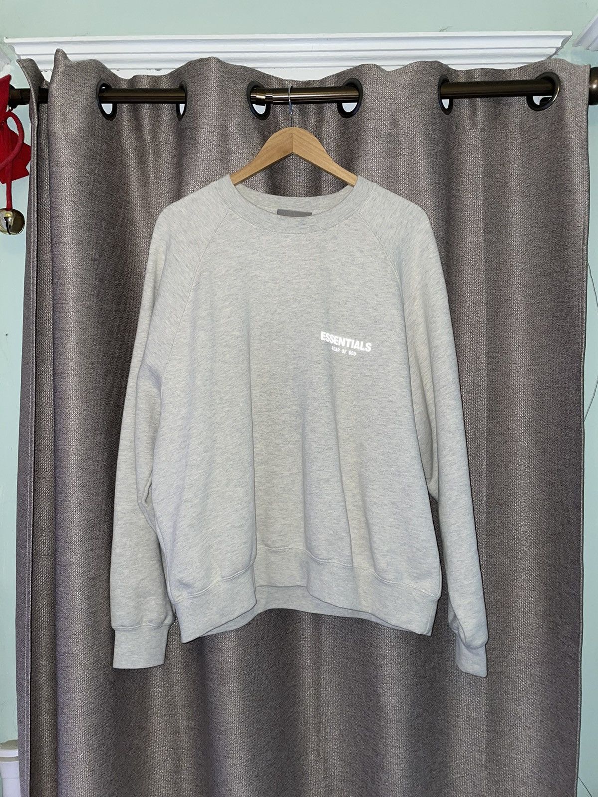 Essentials × Fear of God FOG Essentials Crewneck Sweatshirt FW21 | Grailed