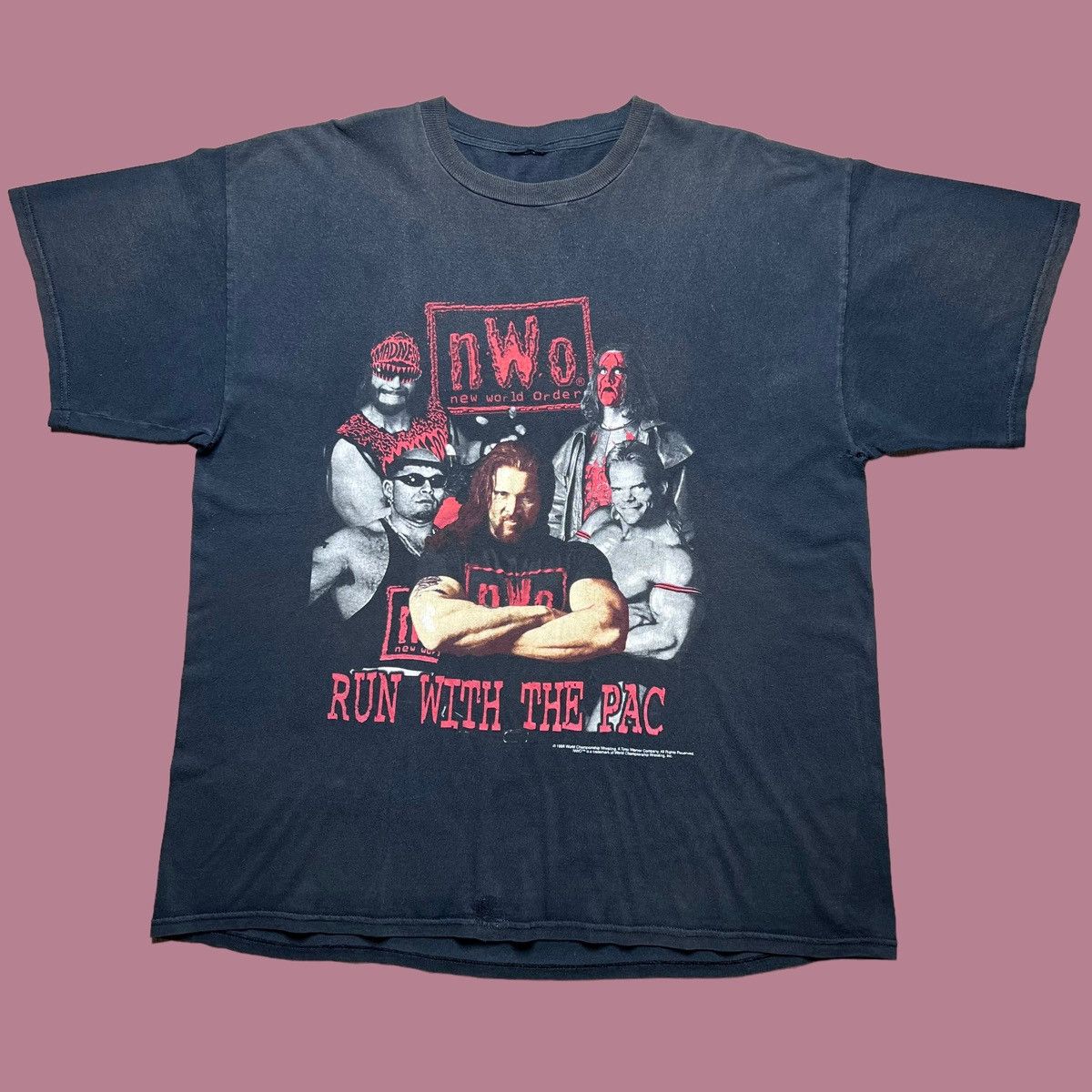 Streetwear × Vintage × Wcw/Nwo Vintage 1998 WCW New World Order Run ...