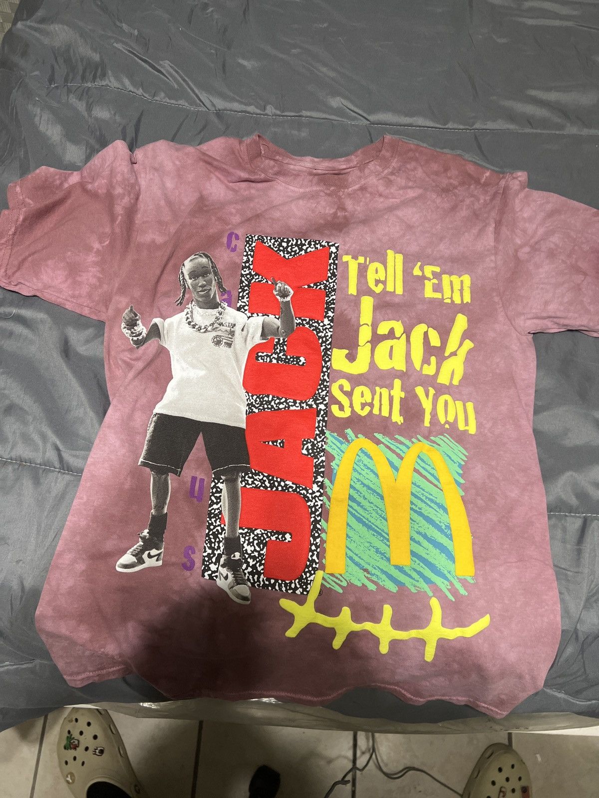 Travis Scott Travis Scott x McDonald’s Jack smile II T-Shirt | Grailed