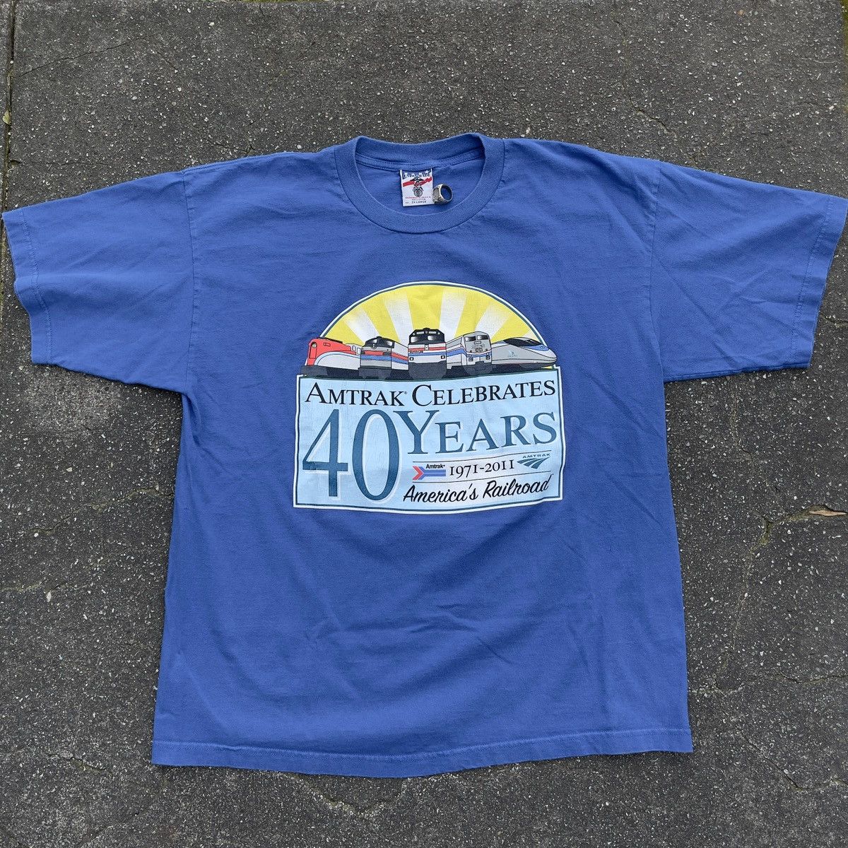 Japanese Brand × Streetwear × Vintage Vintage Amtrak 40th Anniversary ...