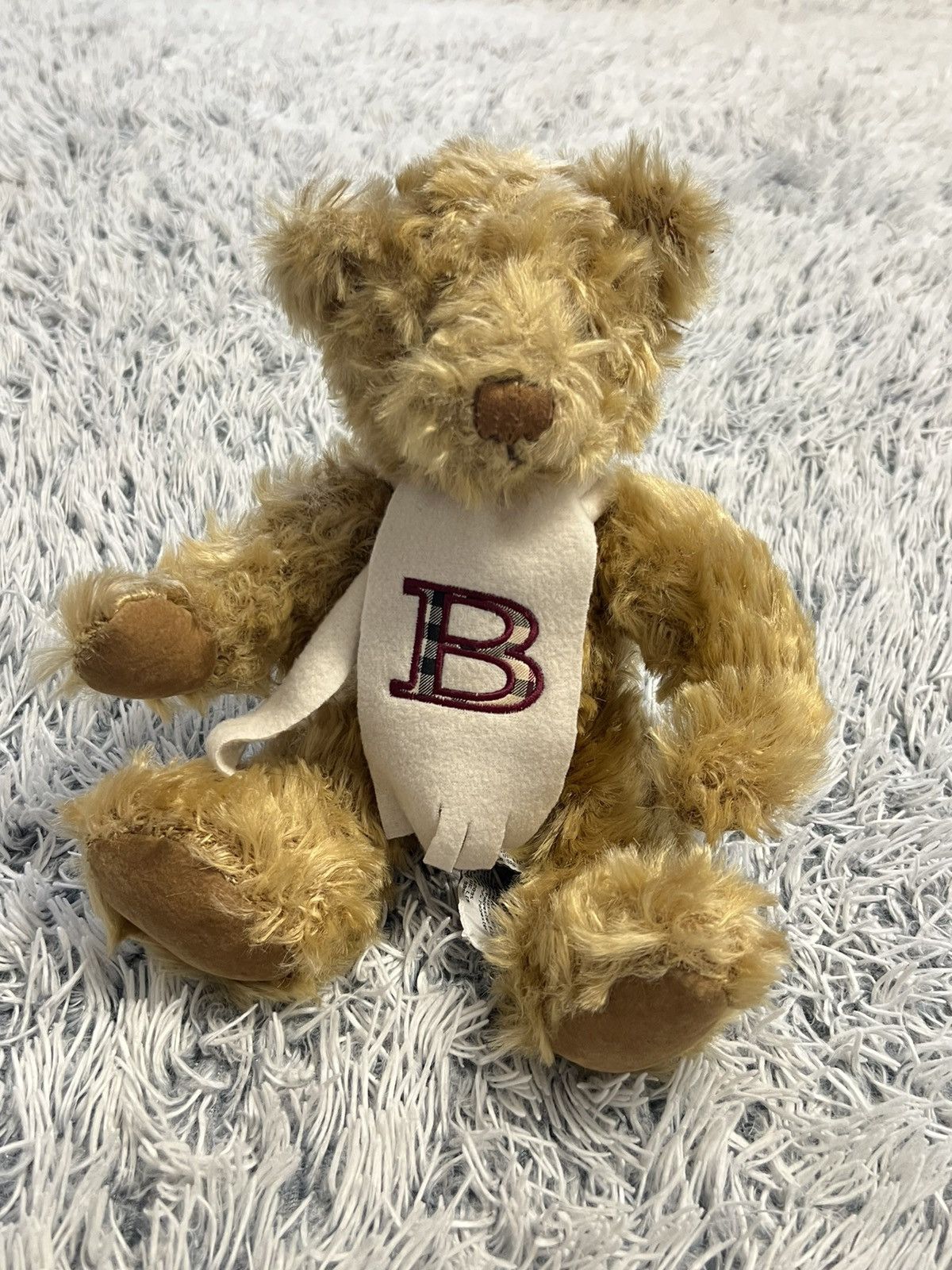 Burberry × Luxury × Vintage Vintage Burberry Teddy Bear Scarf B Inter Parfums Paris | Grailed
