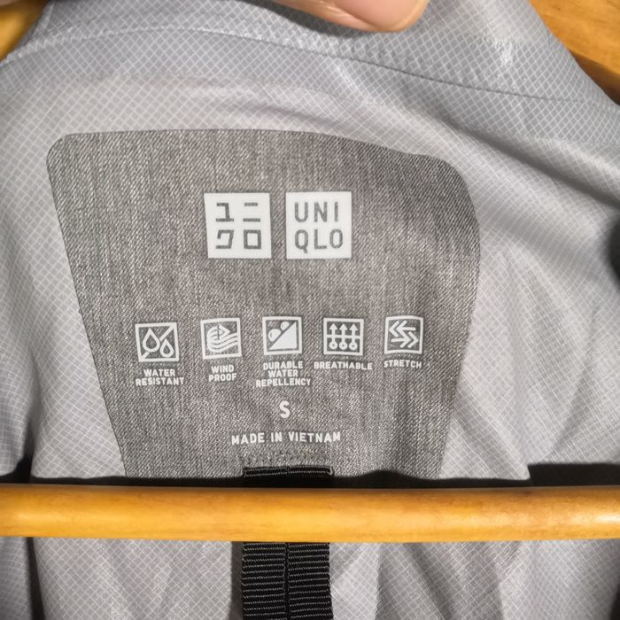 Uniqlo Uniqlo Waterproof Jacket Gray | Grailed