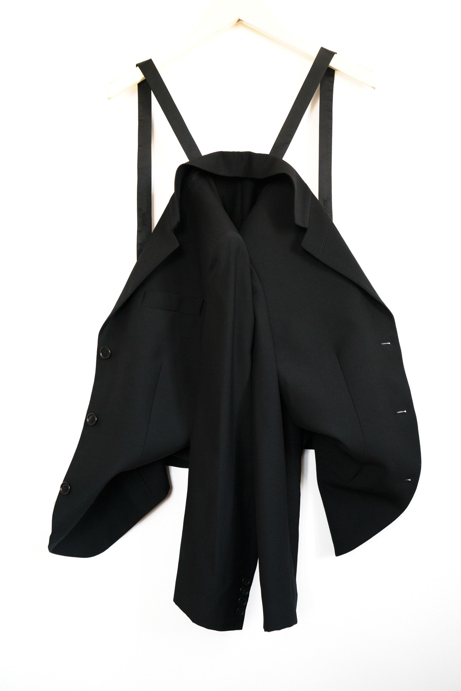 Helmut Lang backpack strap bondage suit jacket blacker | Grailed