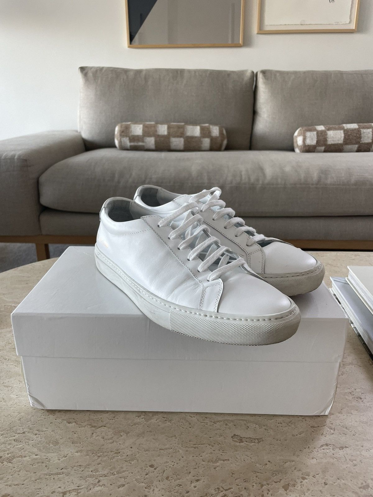Common Projects Common Projects white Achilles Low 0506 | Grailed