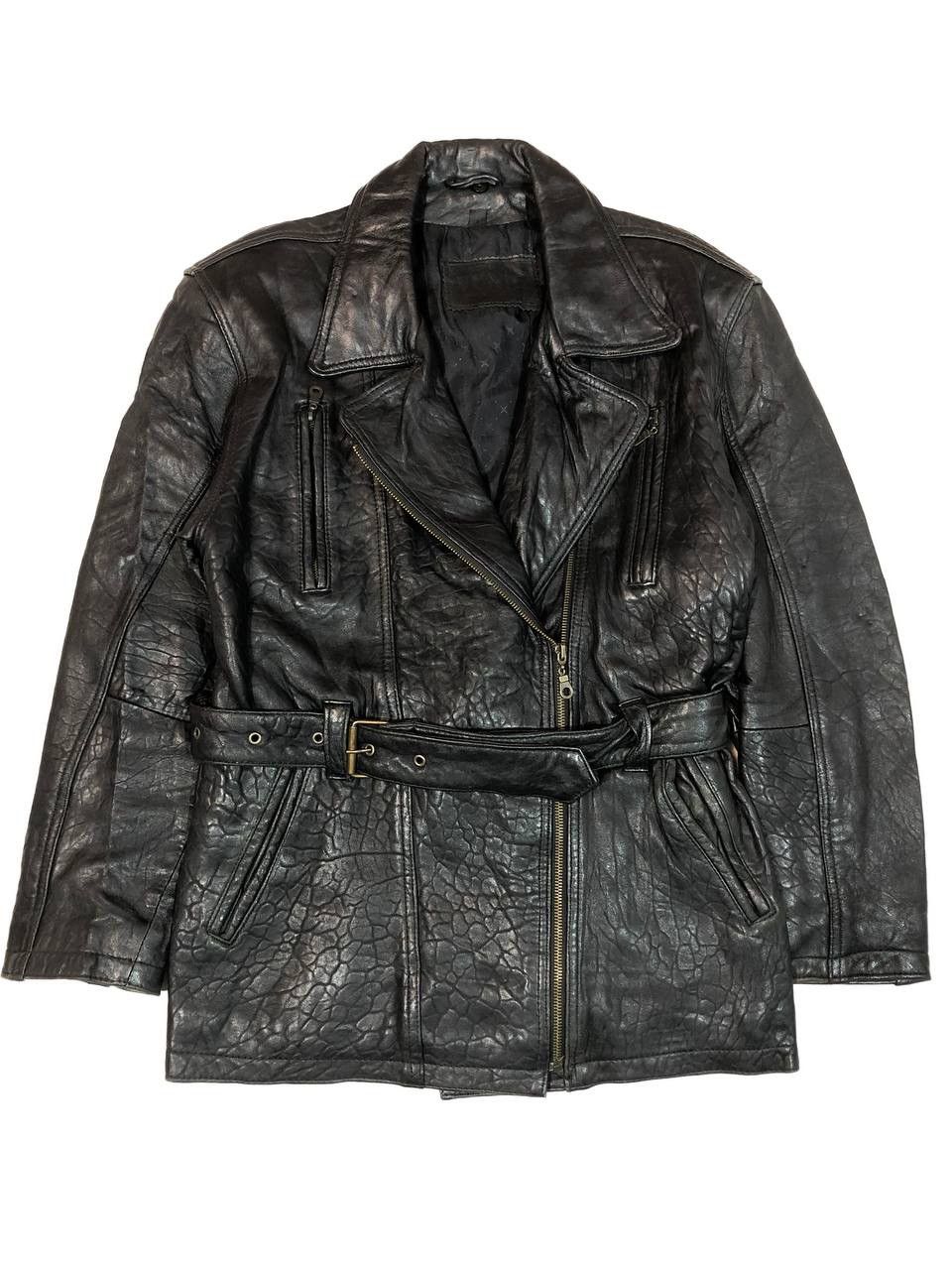 Avant Garde × Leather Jacket Vunic Vintage Leather Jacket Wooman | Grailed