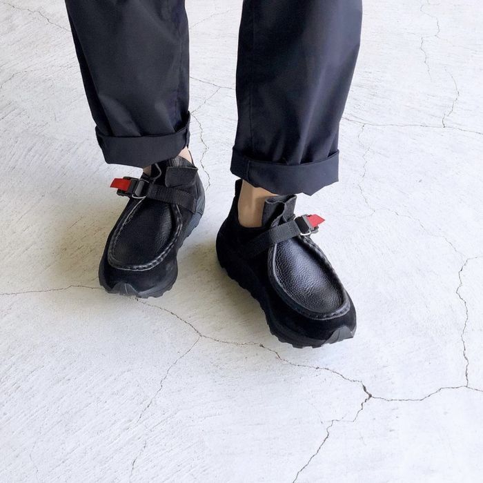 Hender Scheme AW19 Leather Suede Haze Moccasin vibram rollingait ...