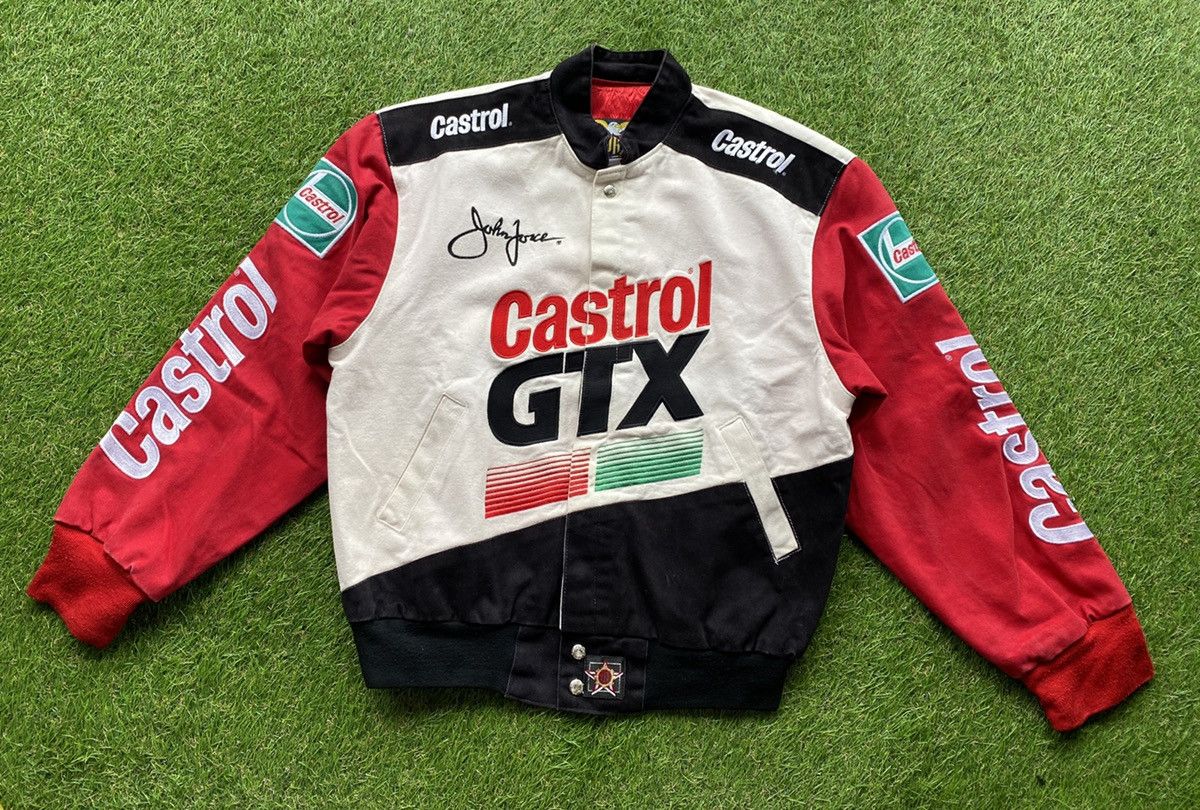 Vintage VINTAGE CASTROL GTX MOTORCYCLE RACING JACKET | Grailed