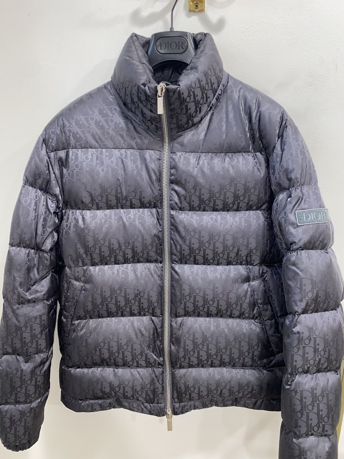 Dior DIOR OBLIQUE DOWN JACKET | Grailed