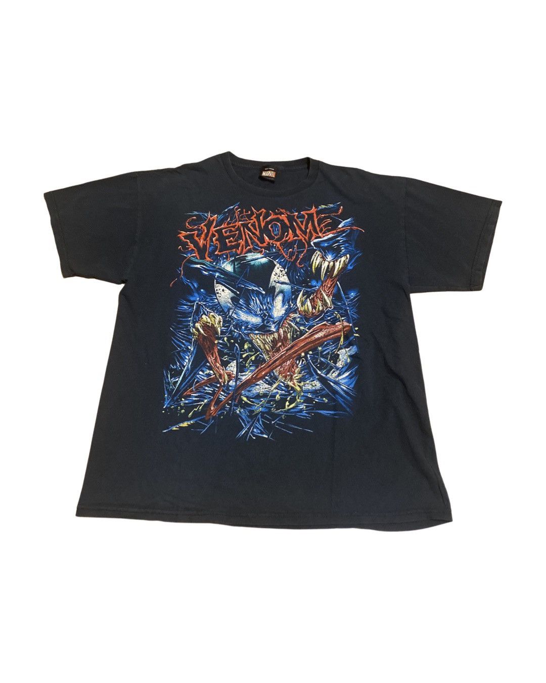 Comics × Marvel Comics × Streetwear Marvel Mad Engine “Venom” Y2K ...