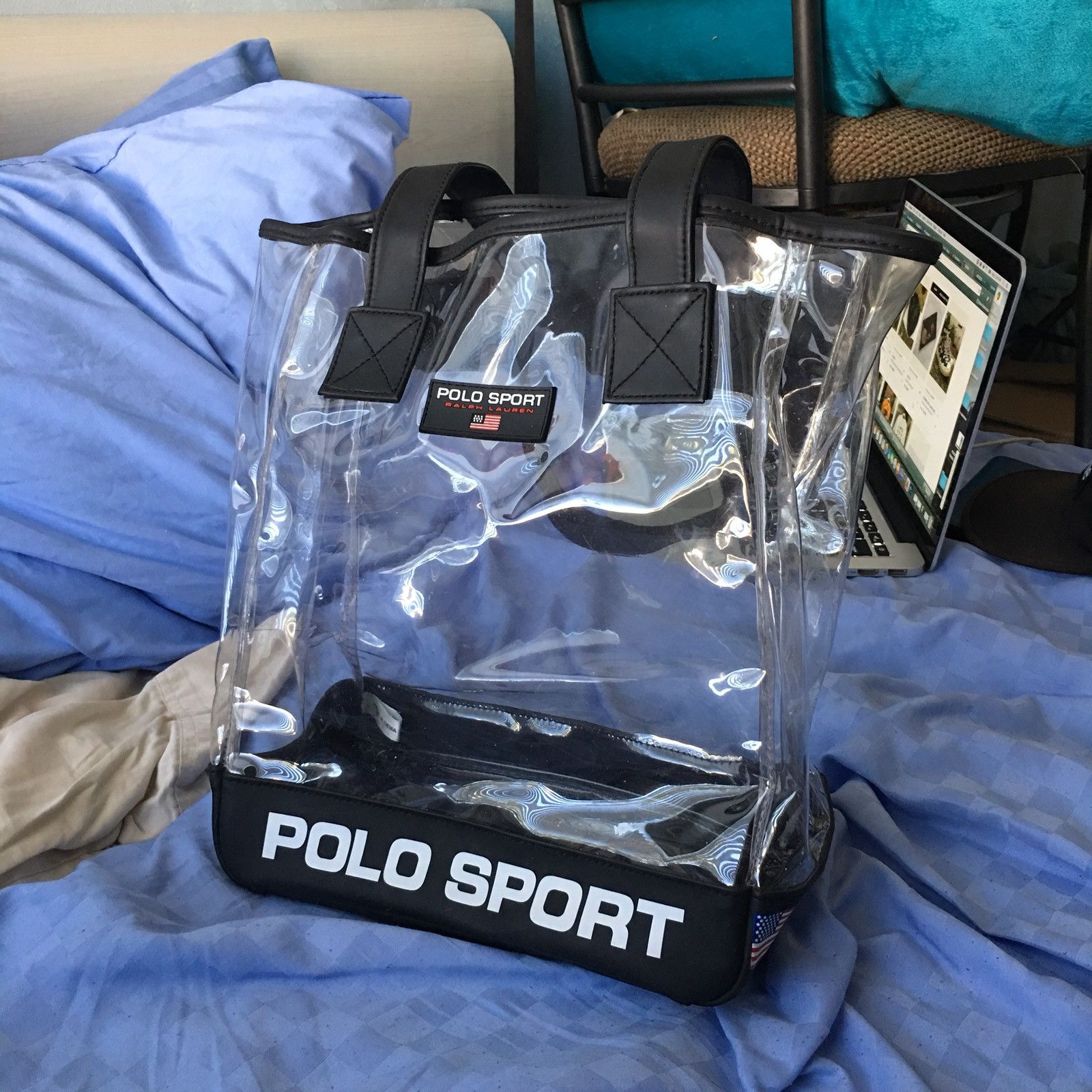 Polo Ralph Lauren Vintage Polo Sport Clear Bag | Grailed