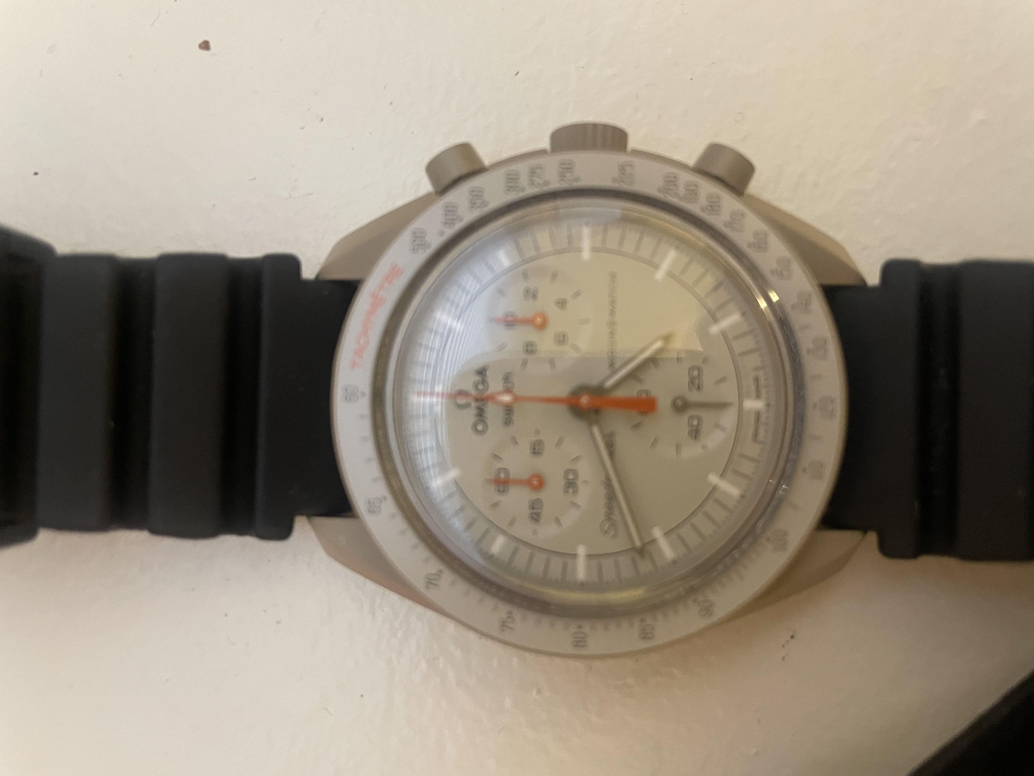 Omega × Swatch Omega x SWATCH Bioceramic Moonswatch Mission to JUPITER ...