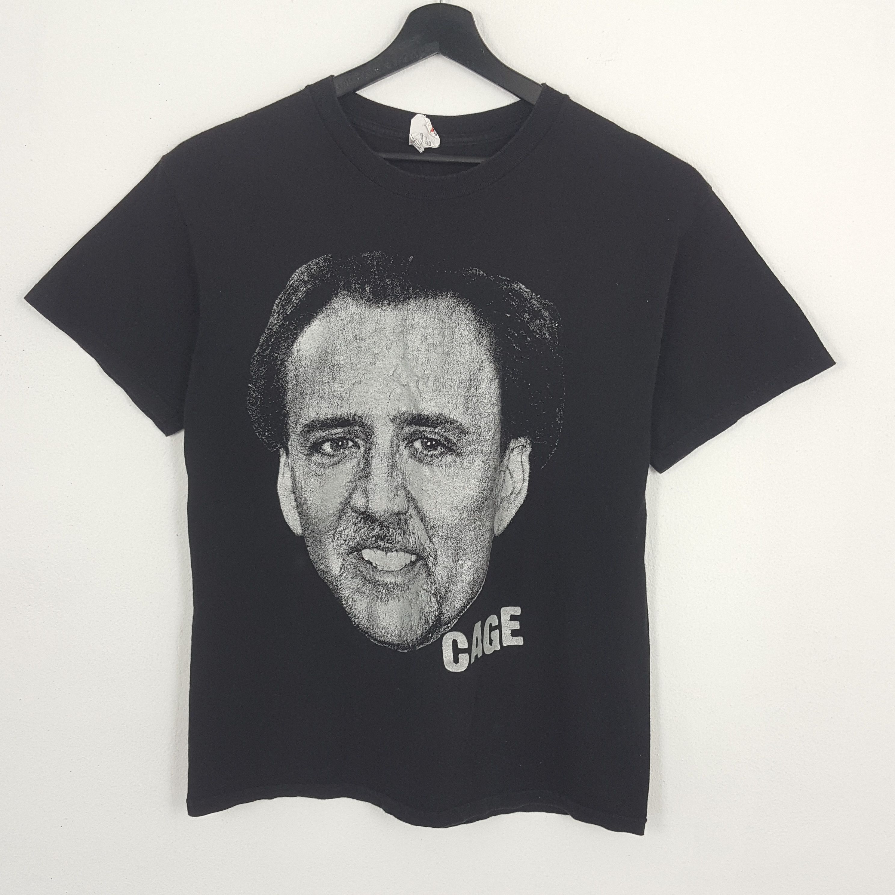 Alstyle × Movie × Vintage NICOLAS CAGE Actor Photo Print Style Vintage ...