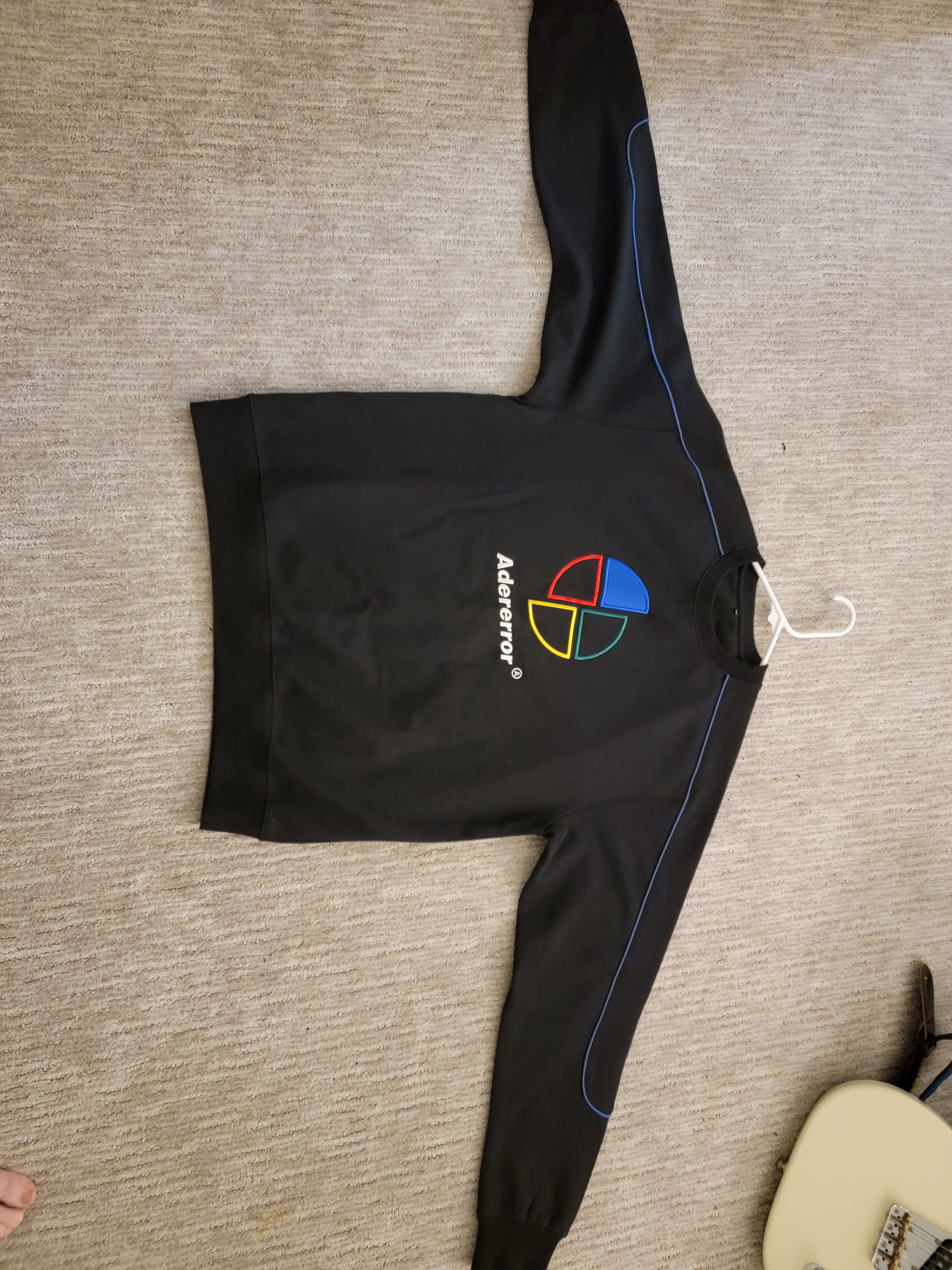 Ader Error Ader Error Slice Logo Crewneck (2021) | Grailed