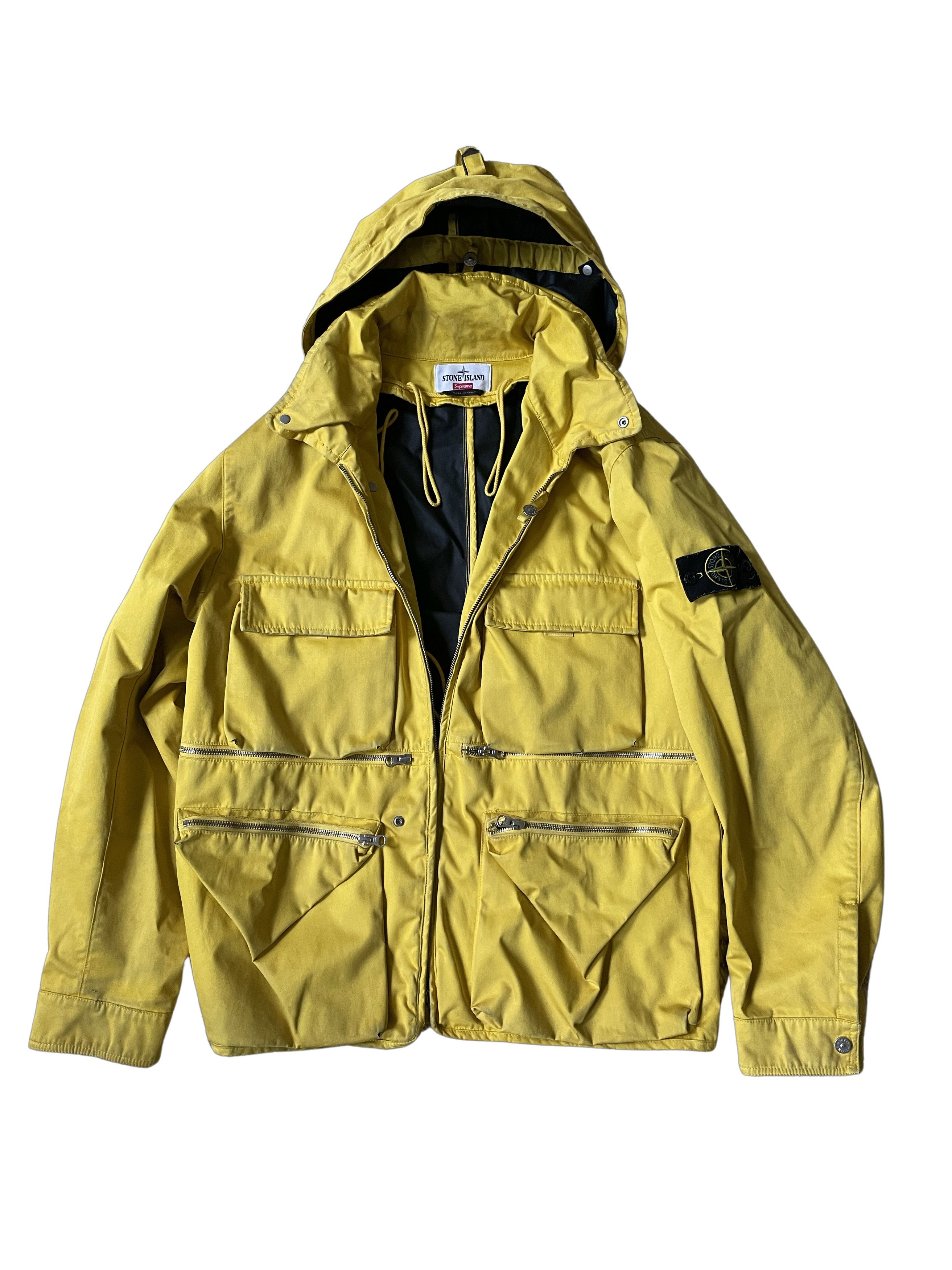 Supreme FW 14 Raso Gommato helicopter dual layer jacket | Grailed