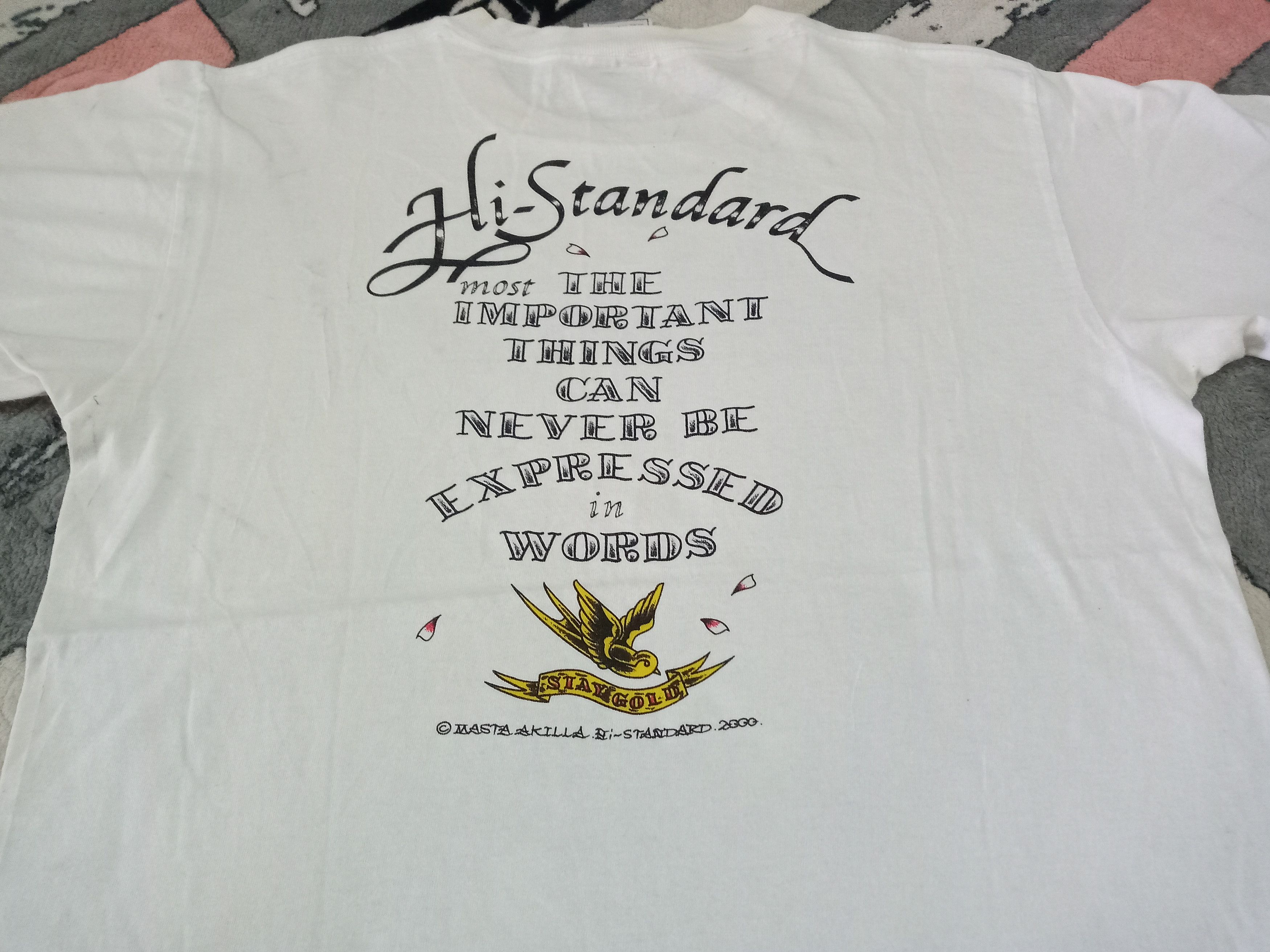 Band Tees × Vintage Vintage Hi standard japan band t shirt | Grailed