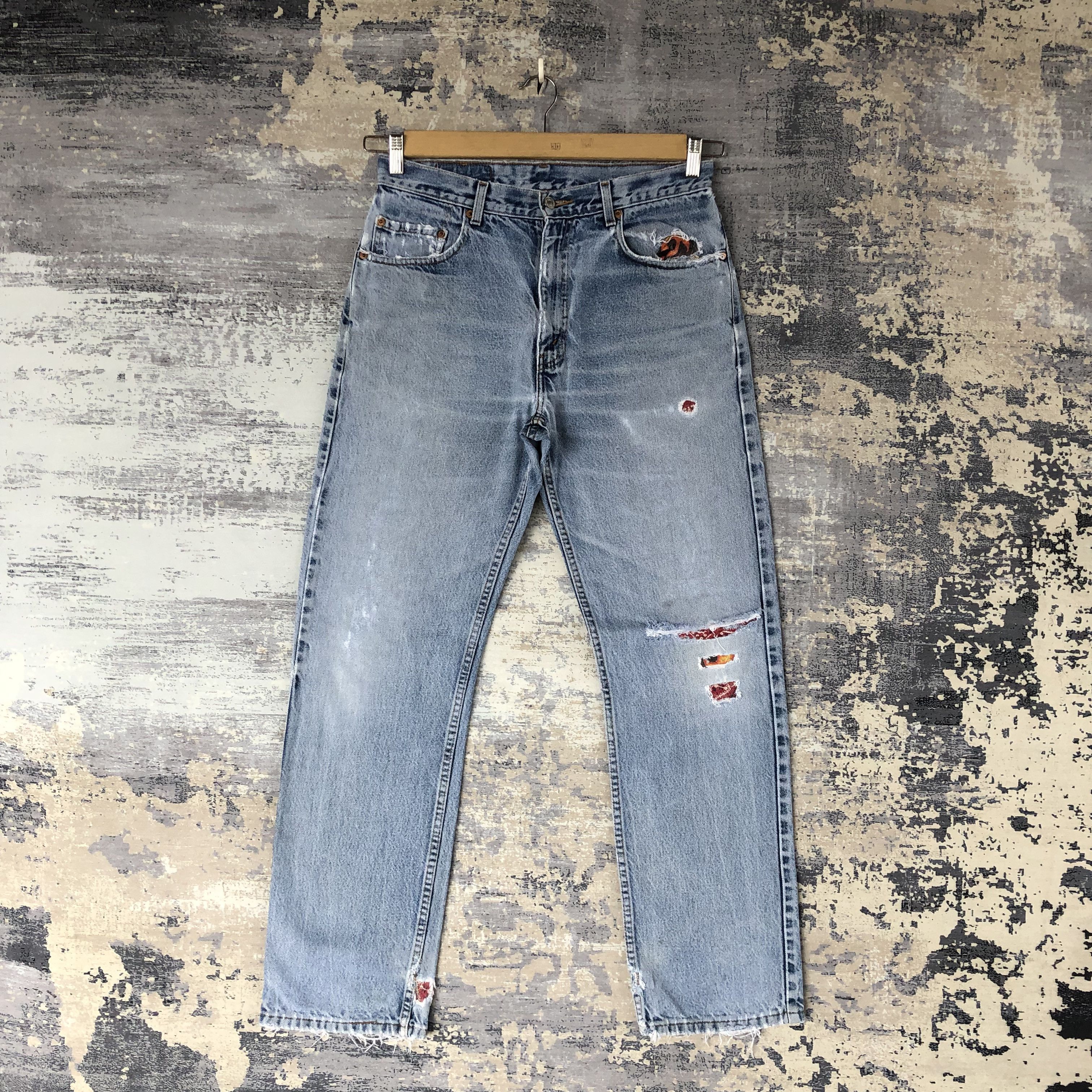 Vintage Vintage Levis 505 Distressed Jeans Levis 505 Denim Pants | Grailed