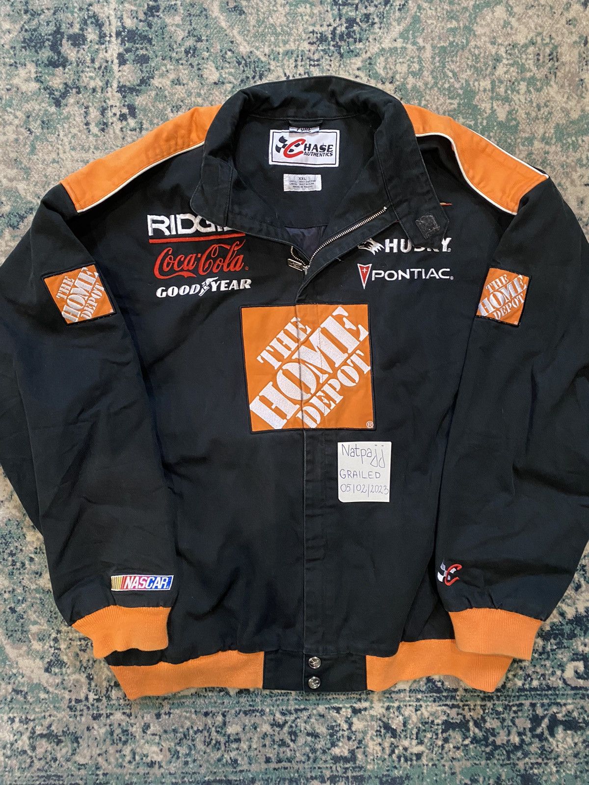NASCAR × Vintage vintage jacket nascar the homedepot goodyear coca cola ...