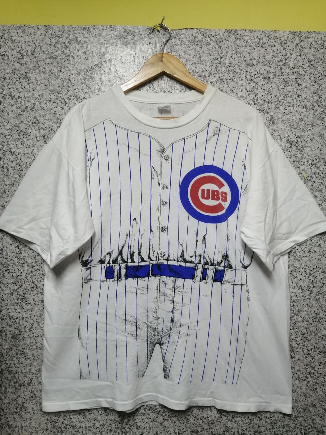 Vintage Vintage UBS MLB Baseball Logo Fullprint Very Rare | Grailed