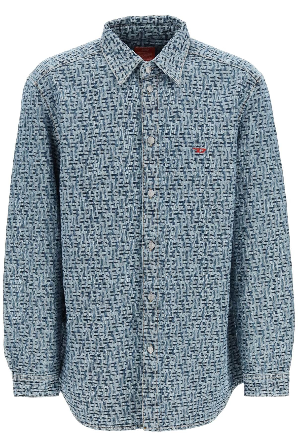 Diesel Diesel monogram denim shirt | Grailed