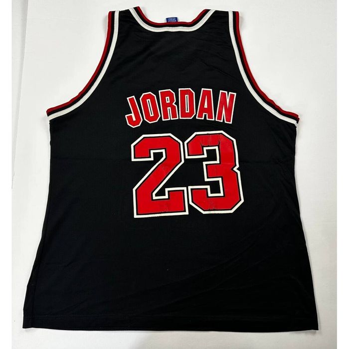 Champion VTG Champion Chicago Bulls Michael Jordan #23 Black NBA | Grailed