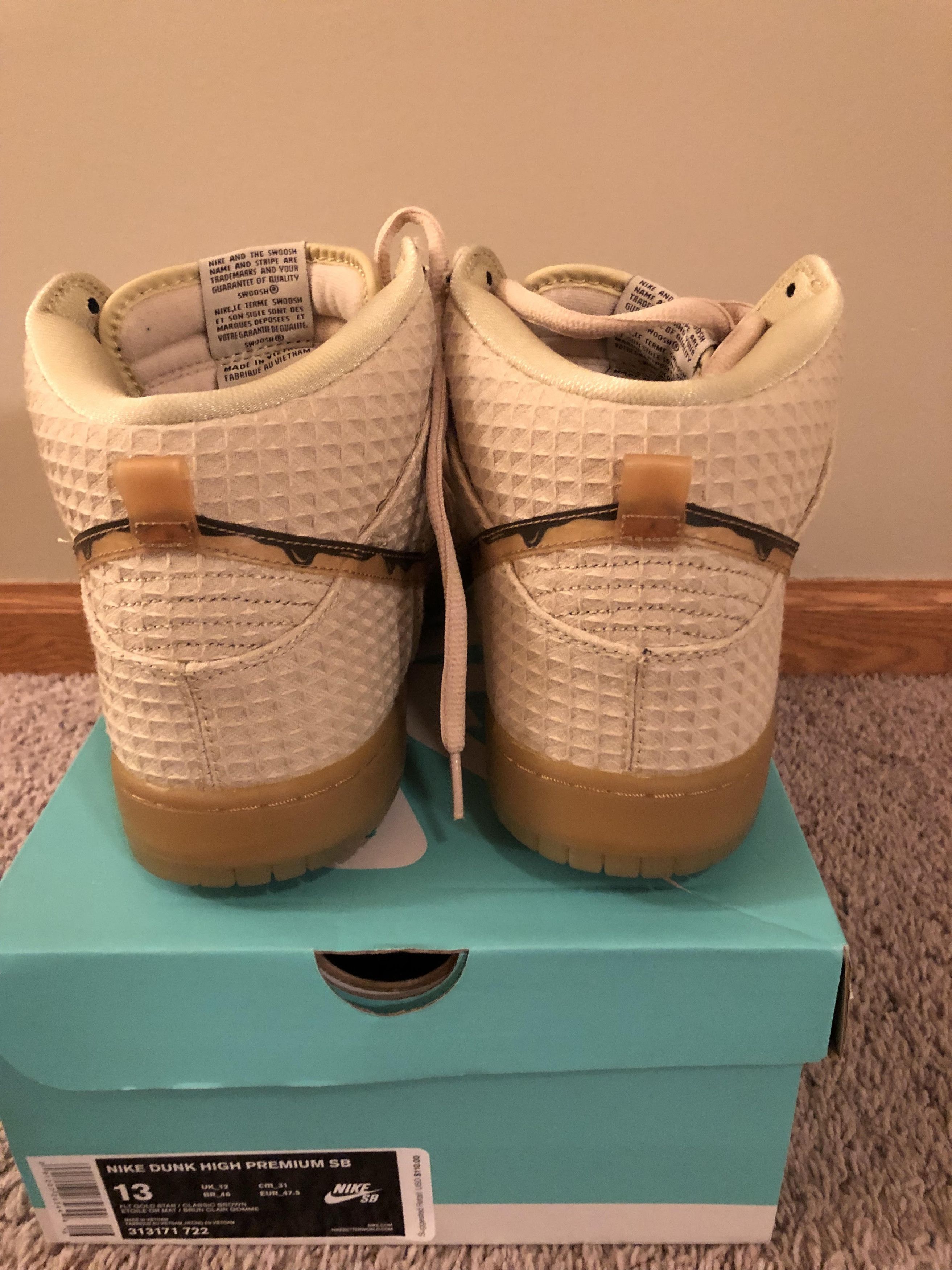 Nike Nike SB Dunk High Chicken and Waffles | Grailed