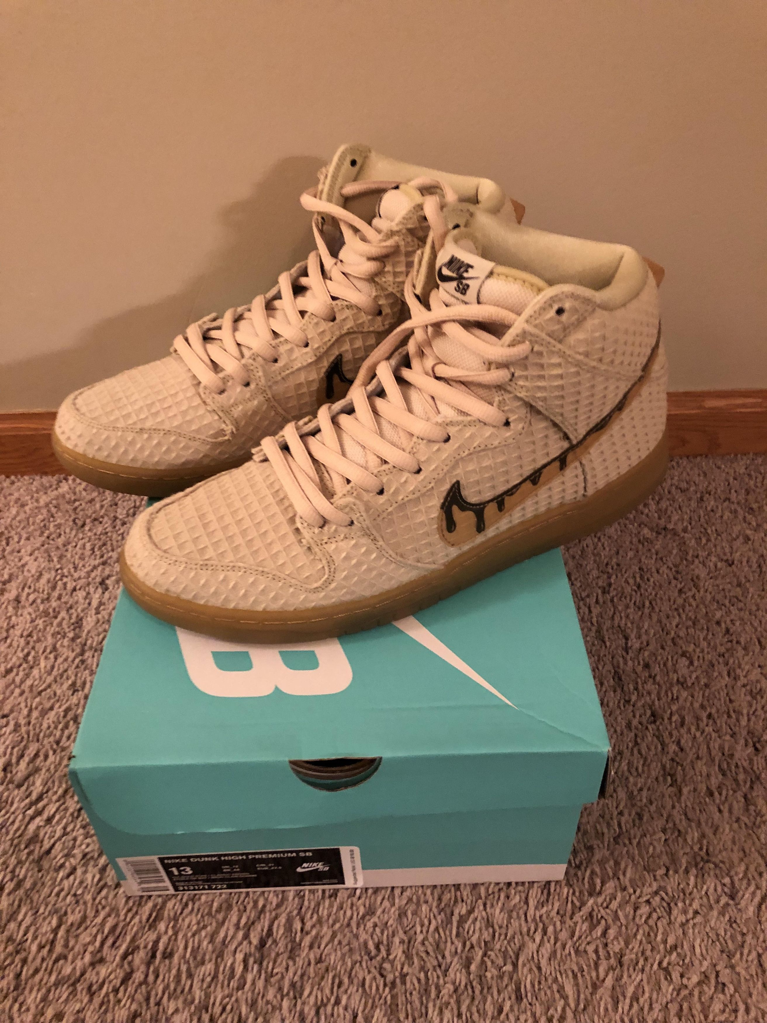 Nike Nike SB Dunk High Chicken and Waffles | Grailed