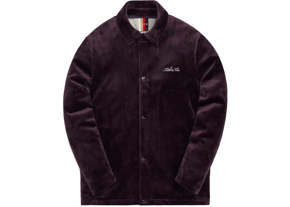 Kith Kith Velour Coaches Jacket | Grailed