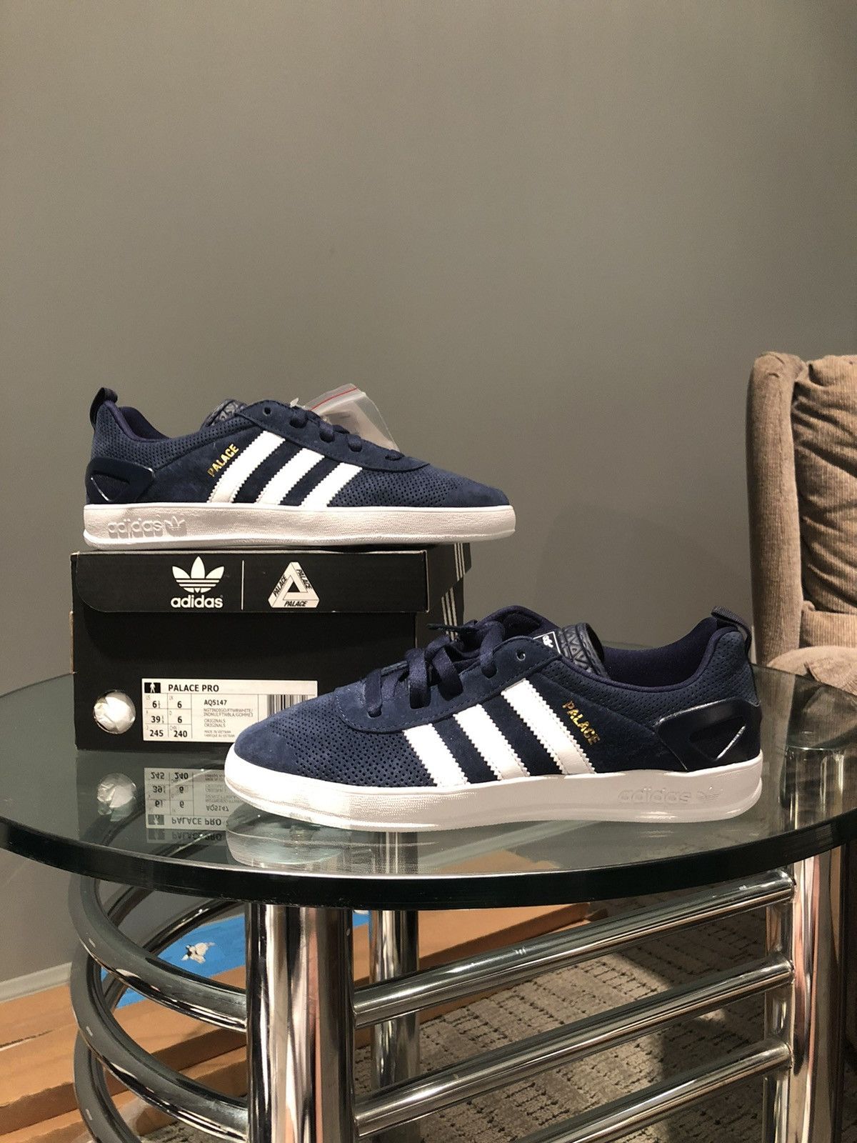 Adidas × Palace Adidas Palace Pro Night Indigo | Grailed
