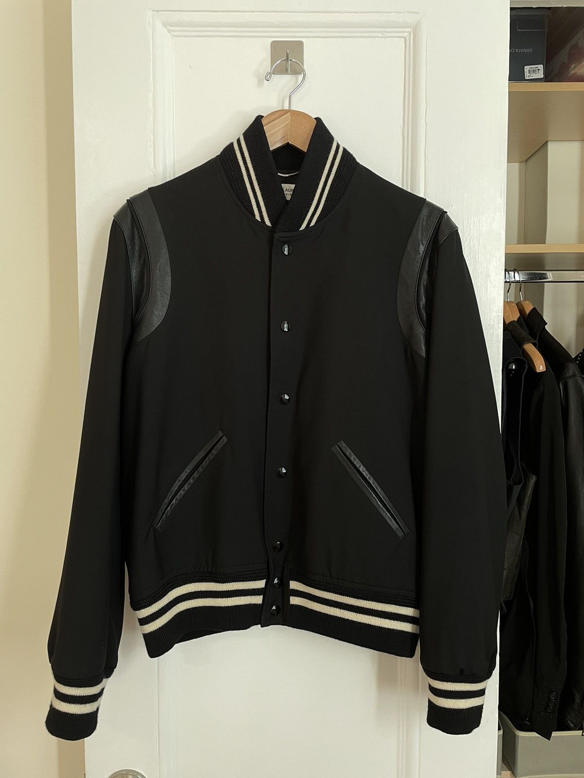 Hedi Slimane × Saint Laurent Paris Saint Laurent Paris 2015 Virgin Wool ...