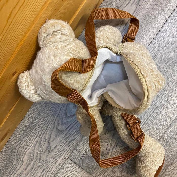 Vintage Y2K Teddy Bear Backpack Small Pouch | Grailed