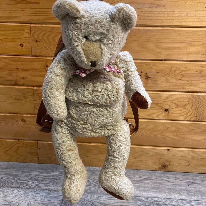 Vintage Y2K Teddy Bear Backpack Small Pouch | Grailed