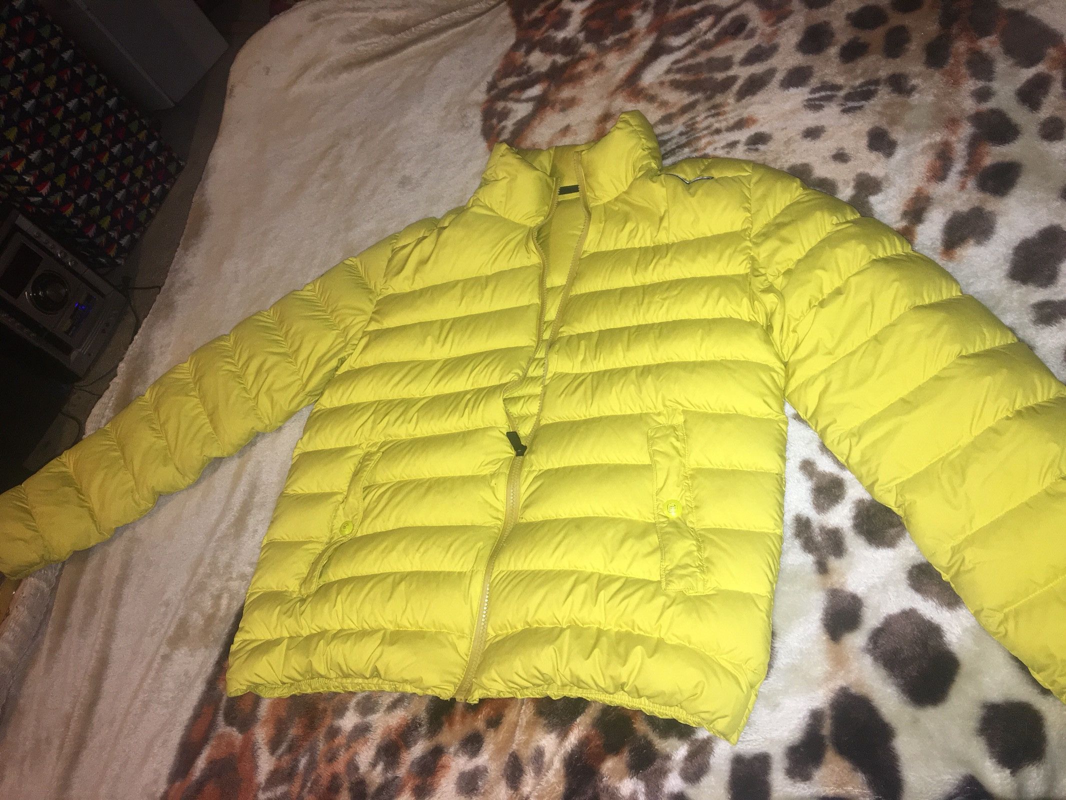 Adidas × Porsche Design Adidas Porsche Design YELLOW BUBBLE JACKET ...