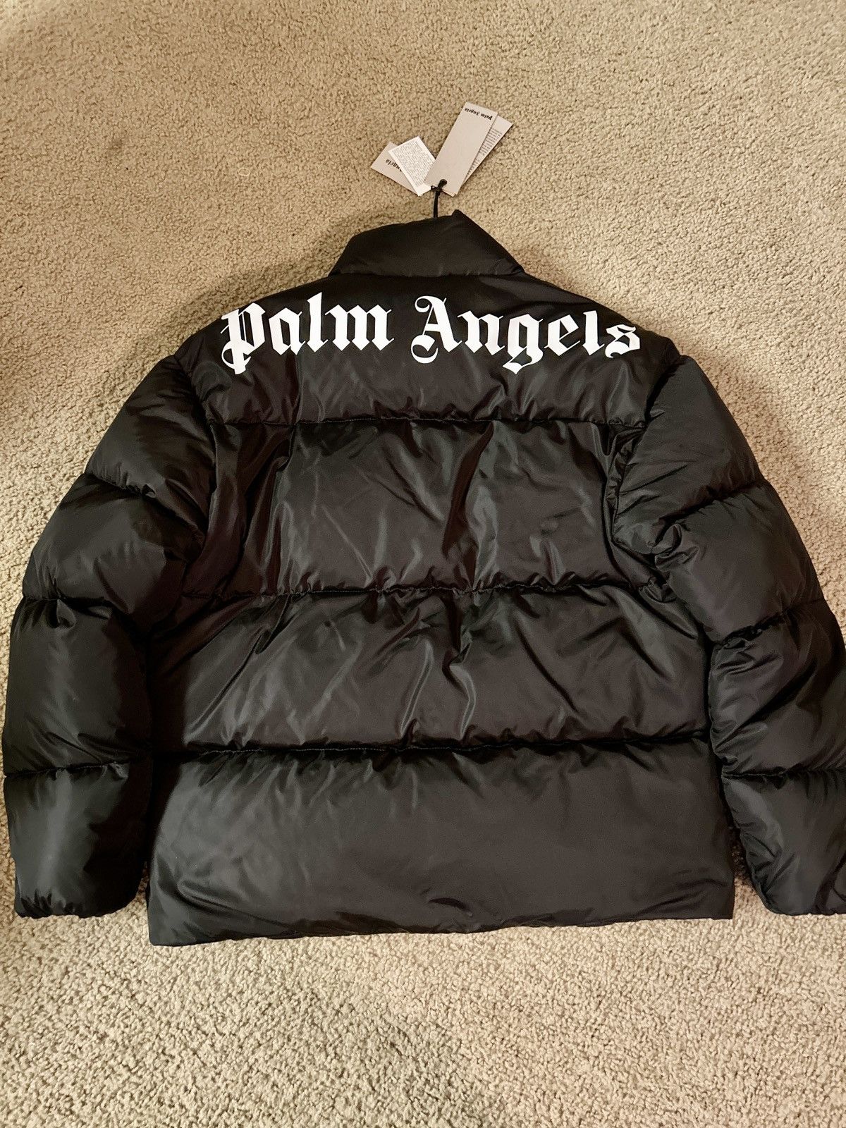 Palm Angels Palm Angles Logo Down Jacket | Grailed