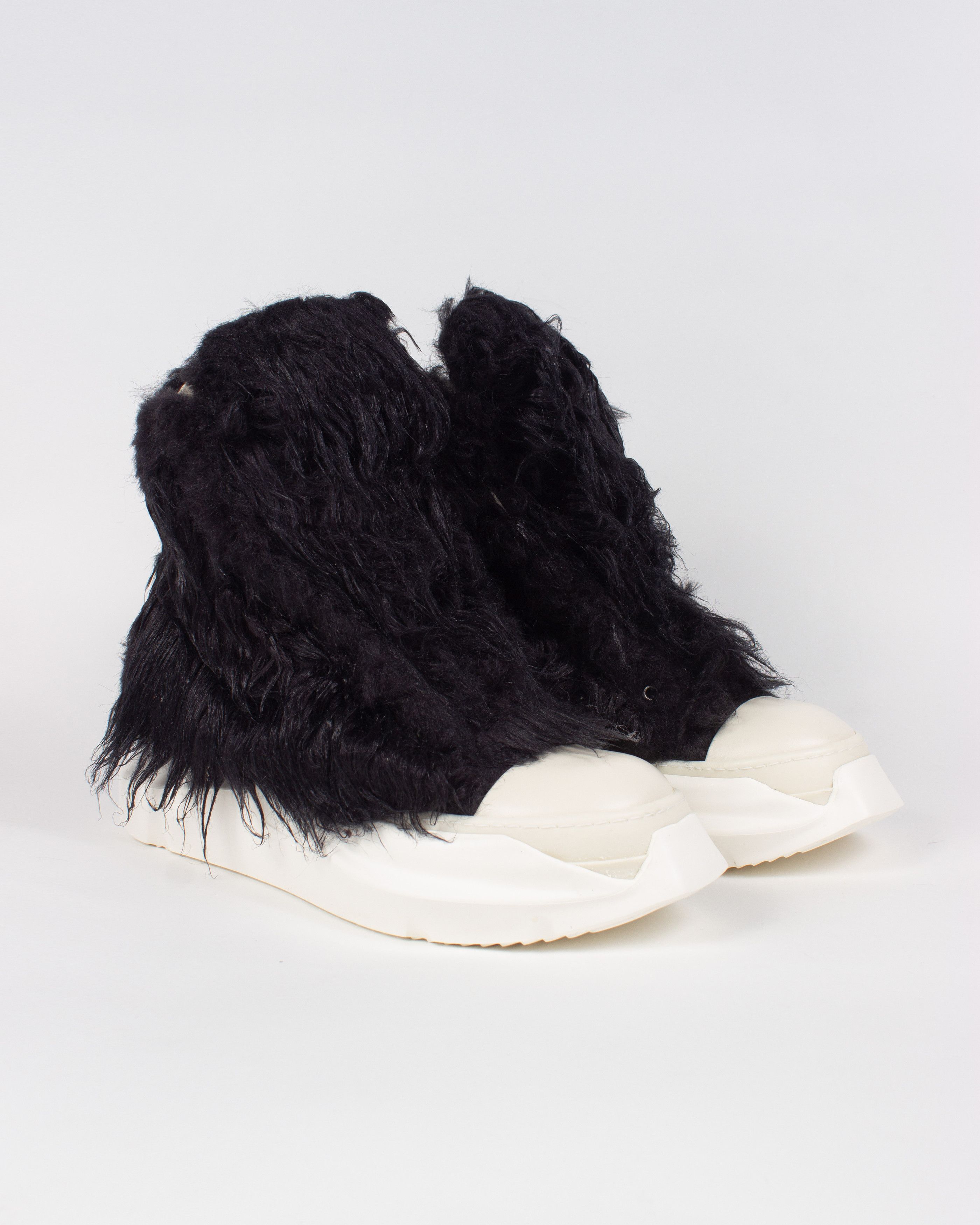 Rick Owens × Rick Owens Drkshdw Rick Owens Drkshdw Fur Abstract Ramones ...