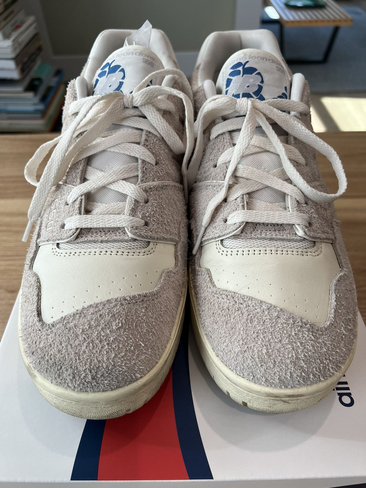 New Balance 550 ALD BBall Grey Suede | Grailed