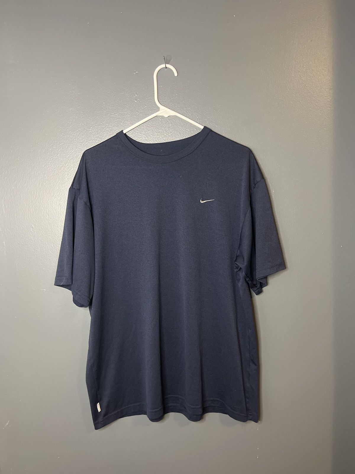 Nike Nike Dri Fit Navy T-Shirt | Grailed