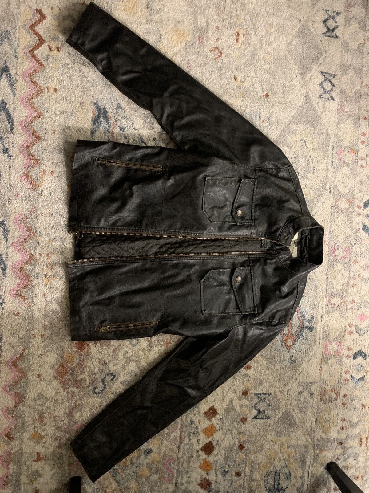 American Rag American Rag vintage leather jacket | Grailed