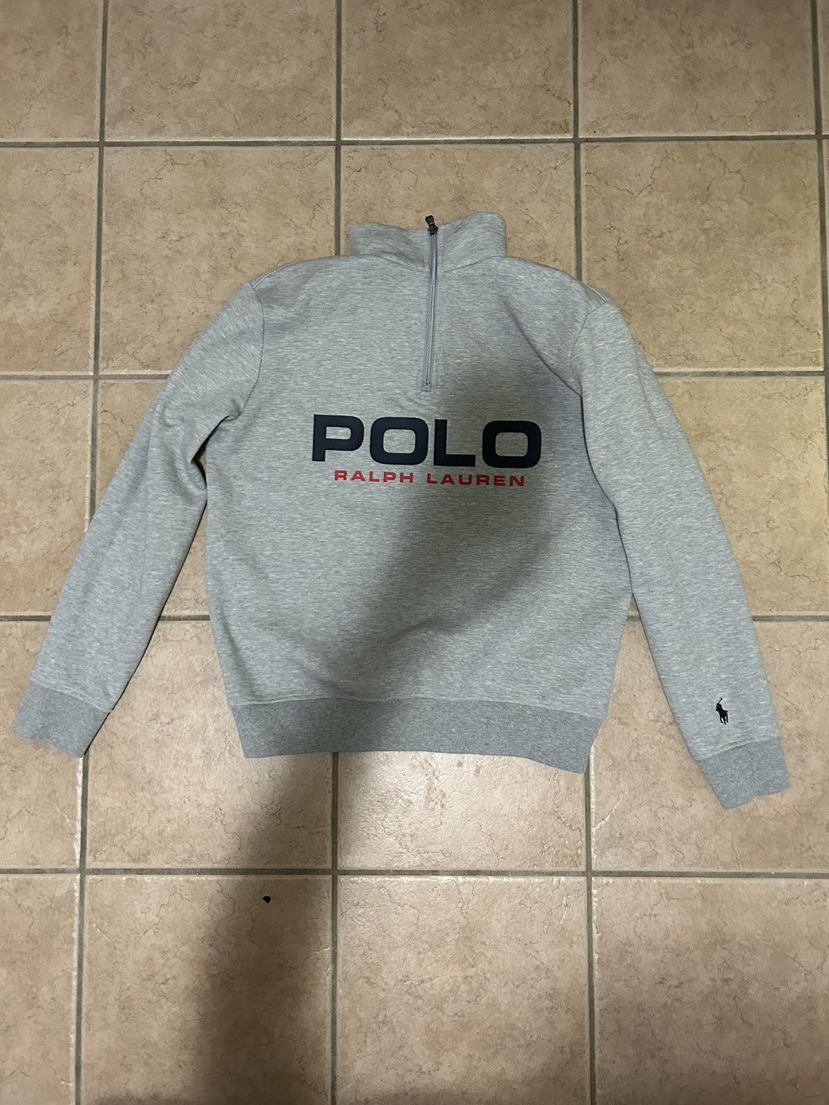 Ralph Lauren Quarter zip fleece Polo RL | Grailed
