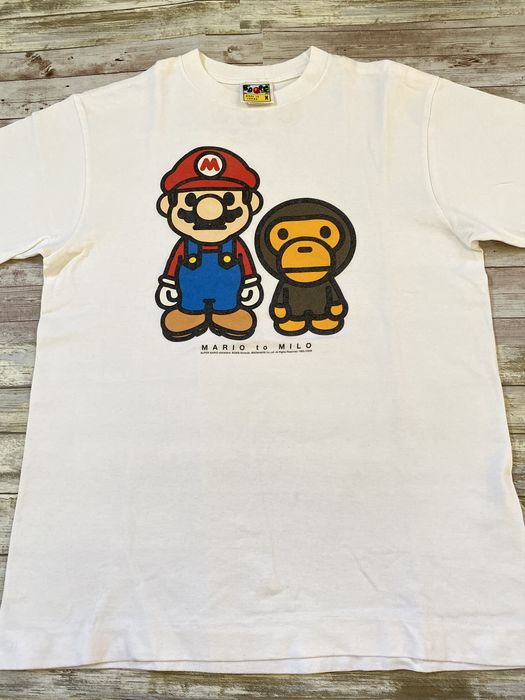 Bape Mario To Milo Tee | Grailed