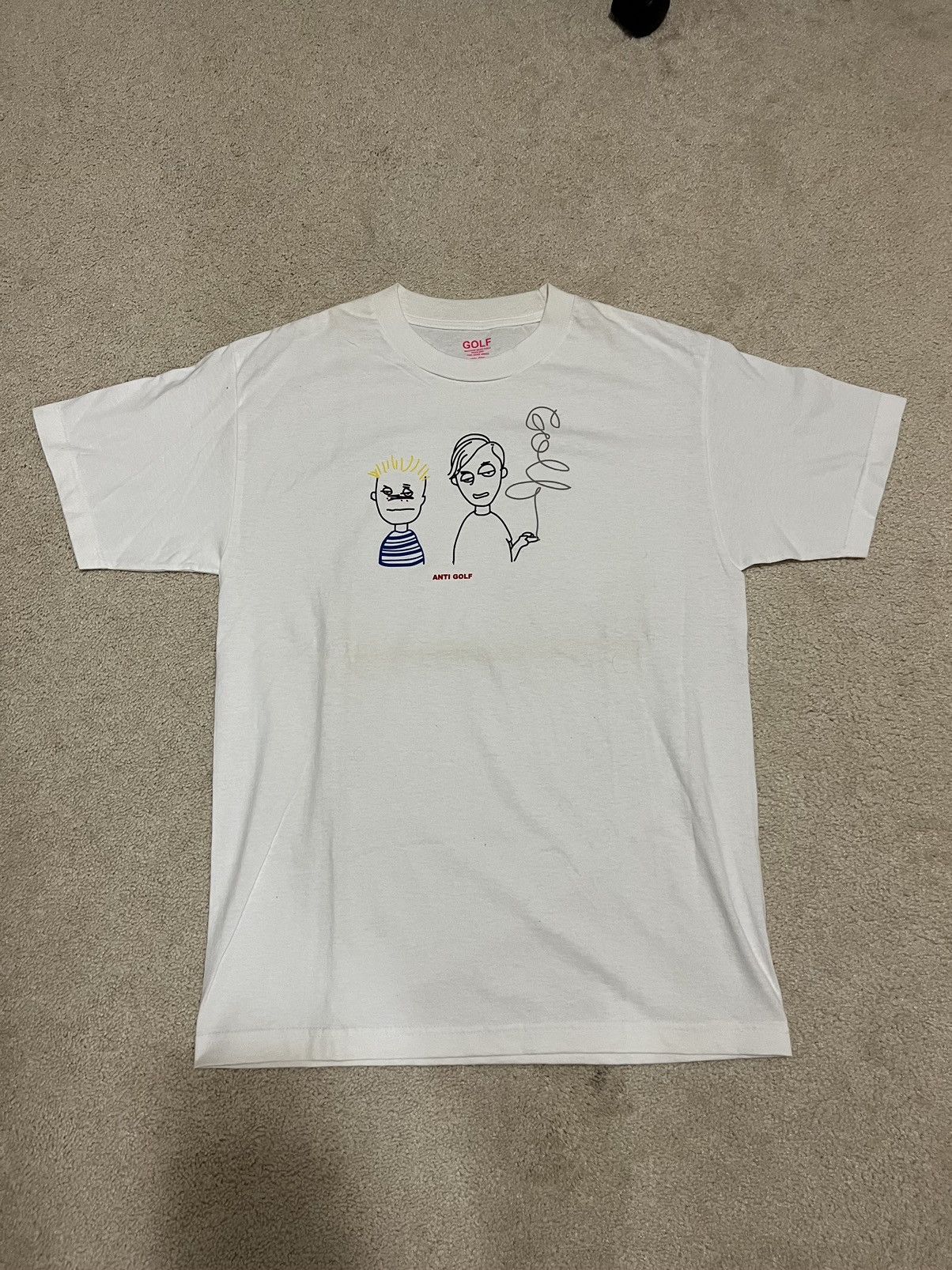 Golf Wang M Golf Wang Anti Golf Smoking Joint T-Shirt | Grailed