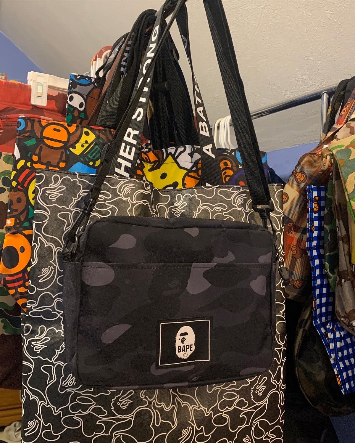 Bape Bape Shoulder Bag | Grailed