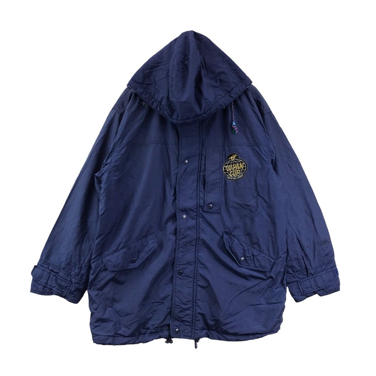 Vintage Vintage 90s JAPAN CUP Tokyo Race Course Hooded Coach Jacket ...