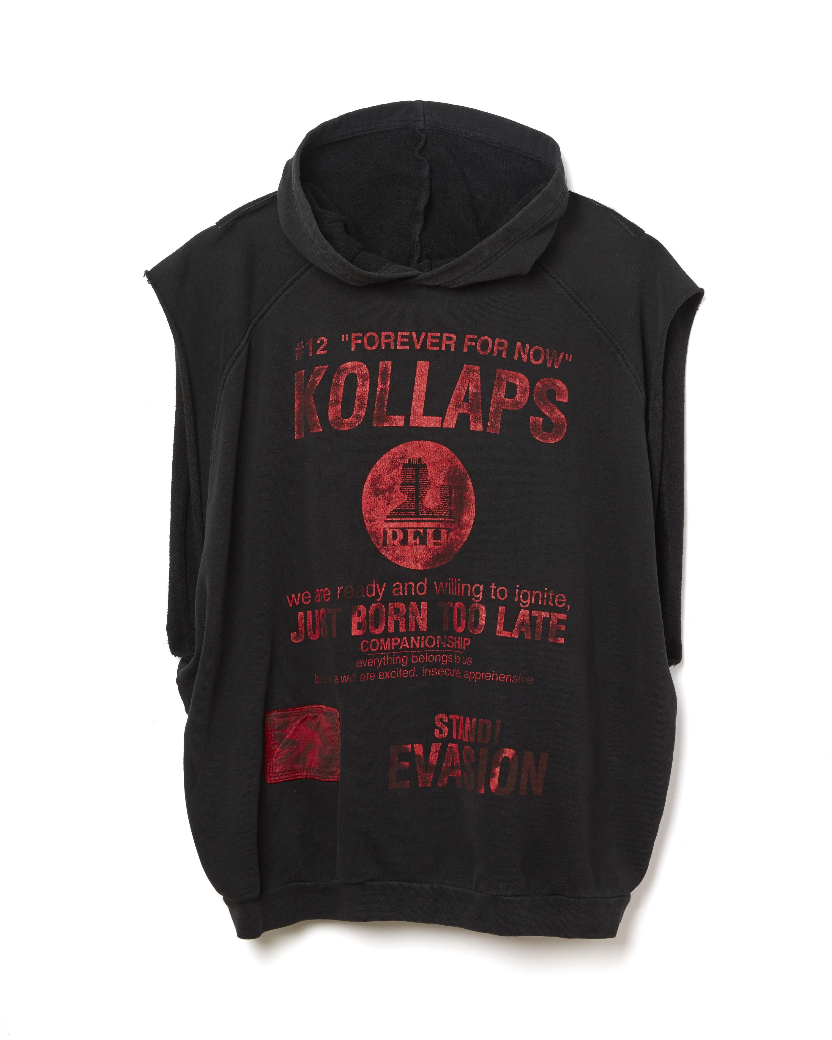 Raf Simons SS02 Kollaps Hoodie | Grailed