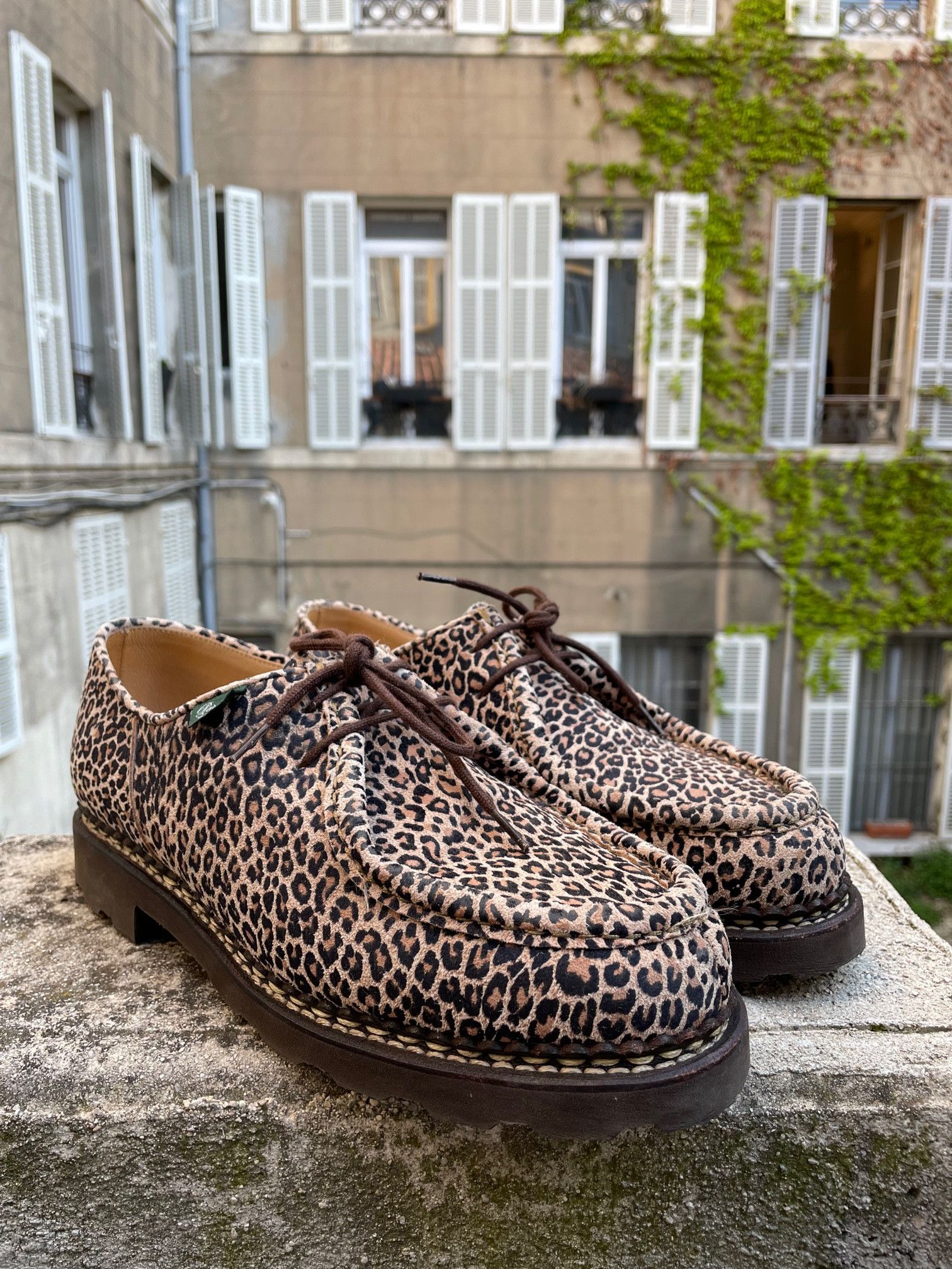 Paraboot VERY RARE PARABOOT MICHAEL LEOPARD X THE NEXT DOOR | Grailed