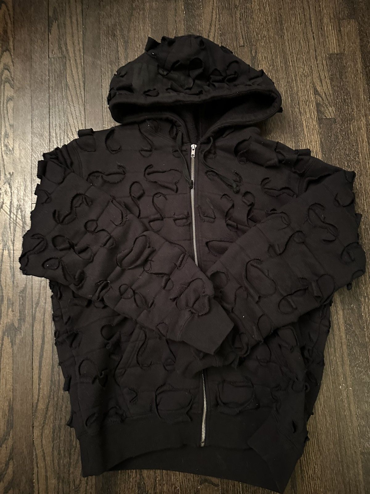 Supreme Supreme Griffin Studios Distress Hoodie ( Black ) | Grailed