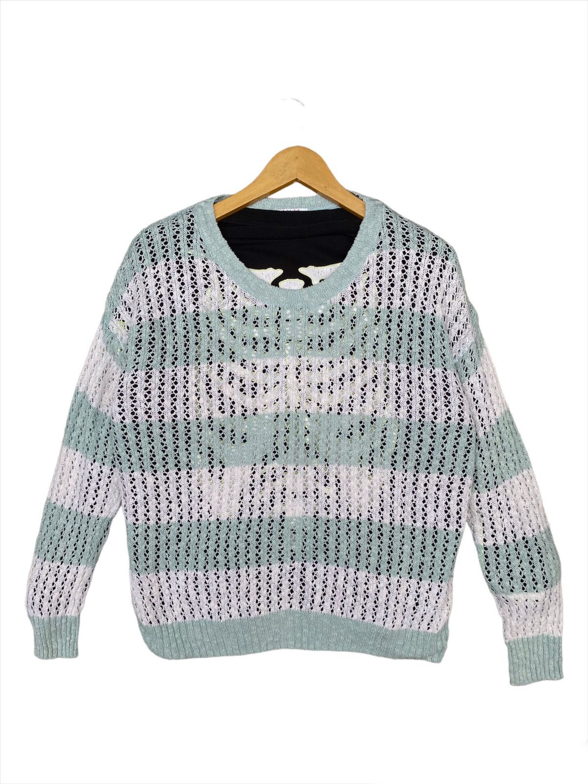 Hysteric Glamour Japanese Brand colza Mesh knit Grunge | Grailed