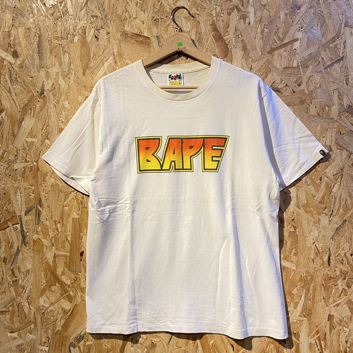 Bape Bape Spell Out Font Kiss Band T-Shirts | Grailed